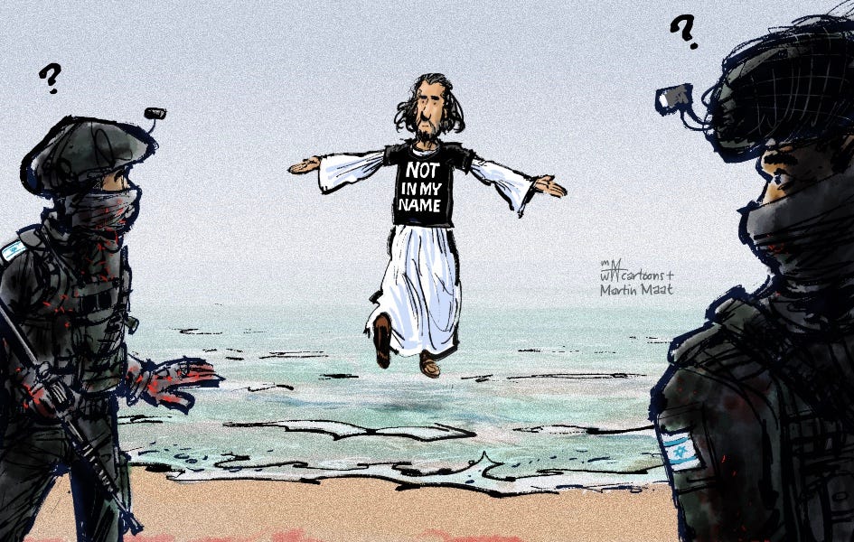 A protest in cartoons - by The Weekly MWcartoons