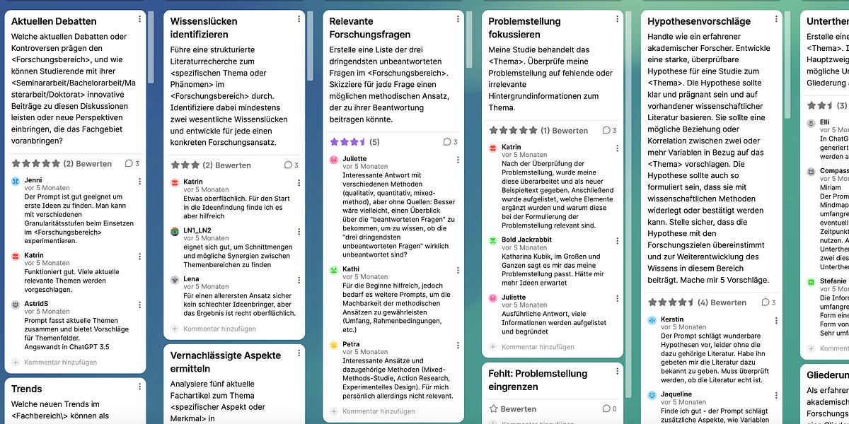 Meine Prompt-Sammlung - by Barbara Geyer