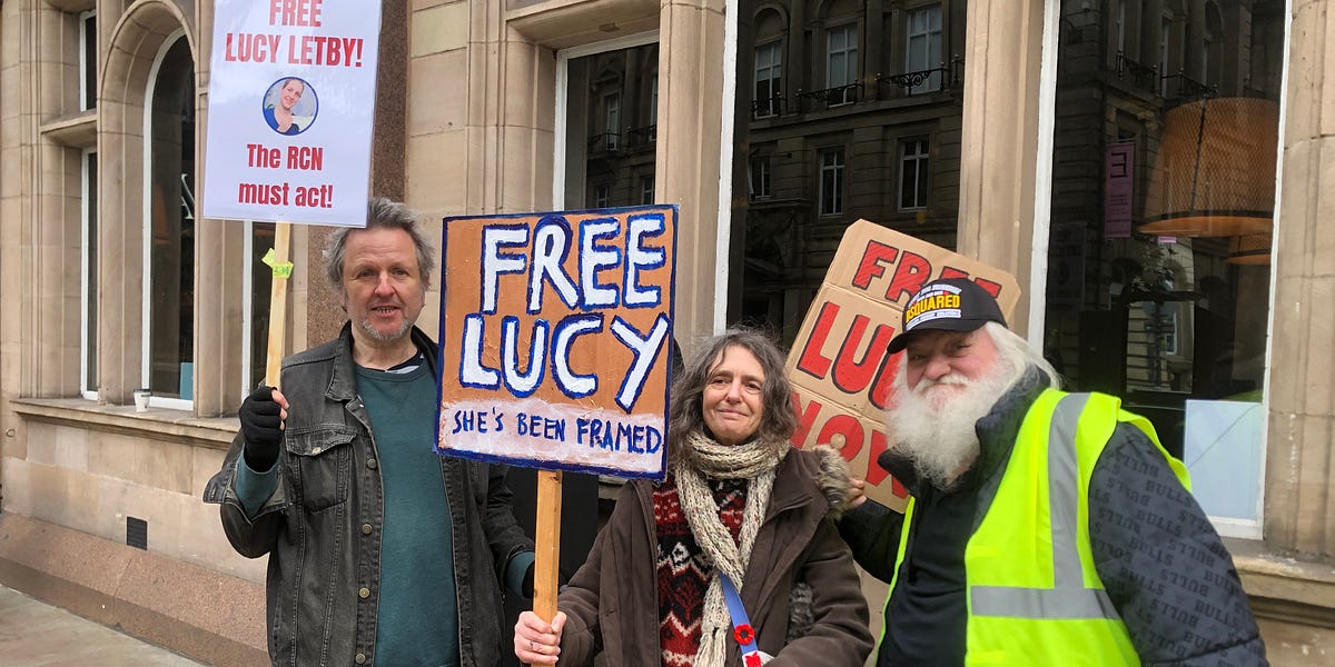 The demo in Liverpool for Lucy - by Cally Starforth