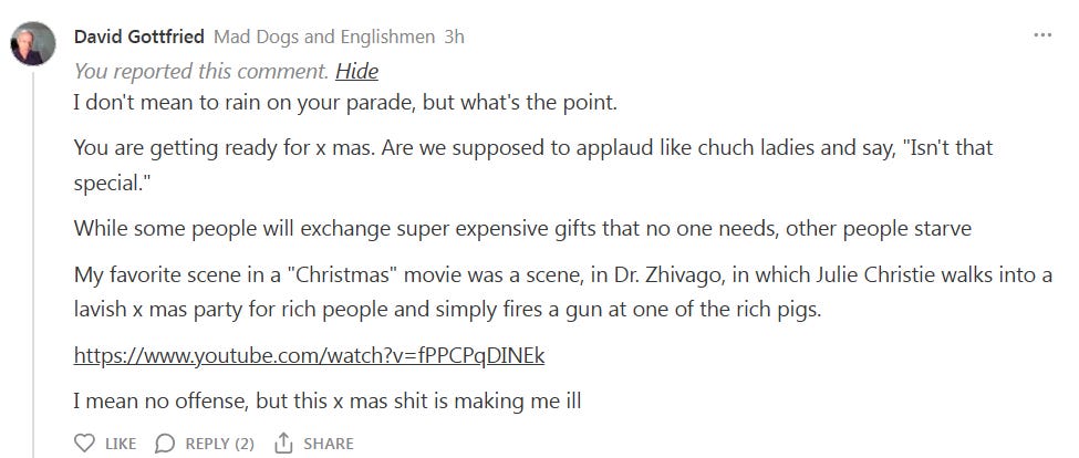 Extra: A threat? - by Celia M Paddock - Jotting In Purple