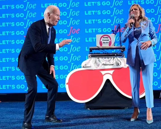 POTUS Biden is DEMENTED, he is in a level of senility & CANNOT be ...