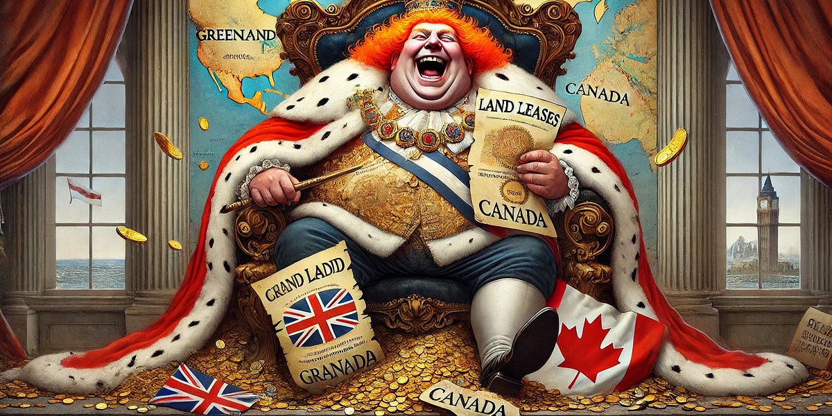 Trump’s Imperial Fantasy - by Louise - The Hartmann Report