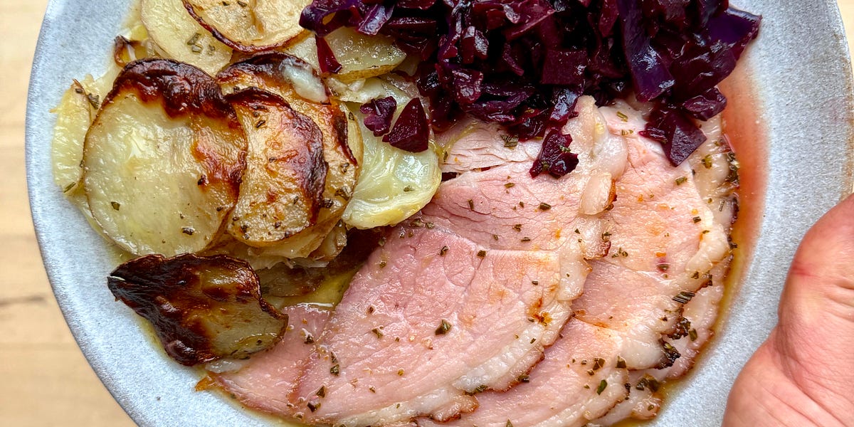 how to make gammon joint less salty
