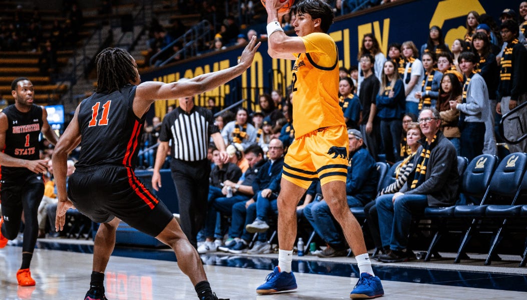 Cal v. Northwestern State Basketball 2024: Andrej Stojakovic Goes Off ...