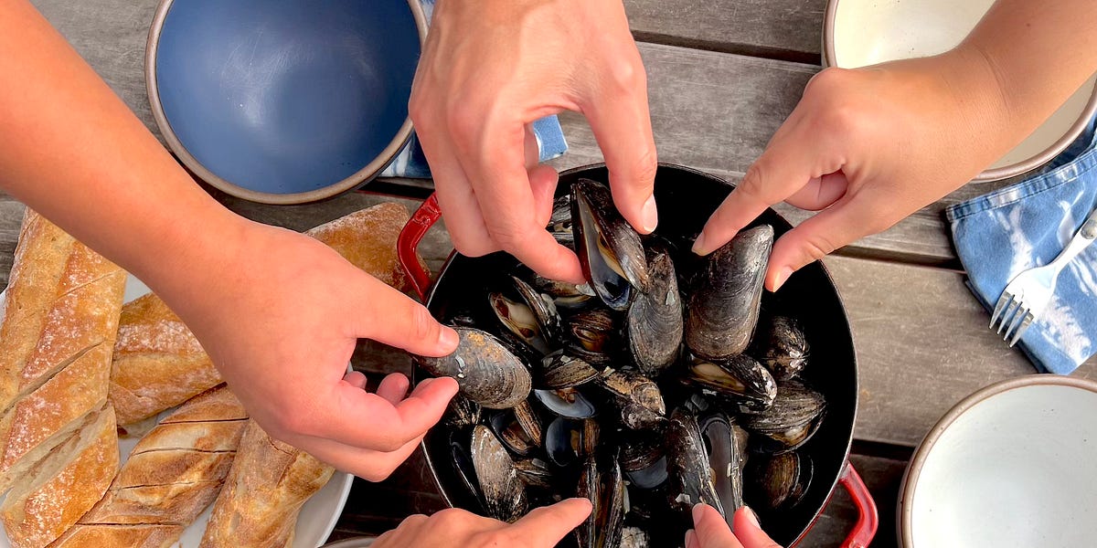 how to make mussel poke