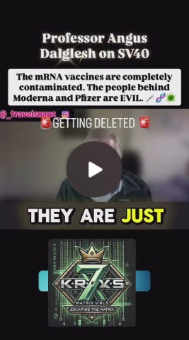 Prof.Angus Dalgleish: The People Behind Moderna and Pfizer are EVIL