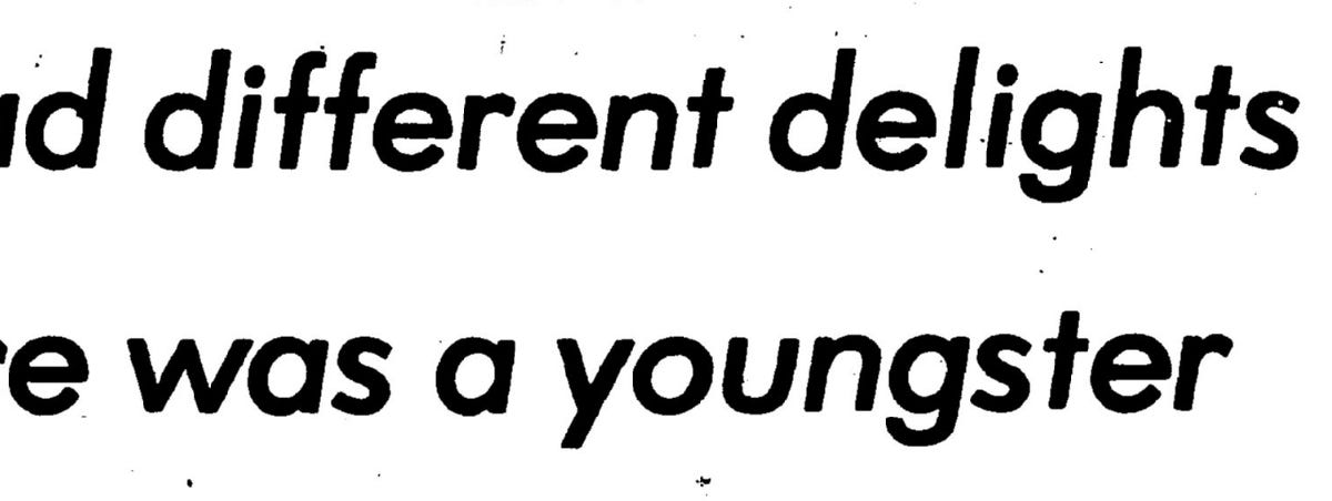 “Summer had different delights when Grace was a youngster” from the ...