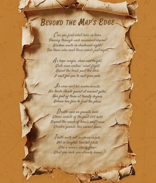 Justin Posey Treasure Location Facts! Beyond the Map's Edge!