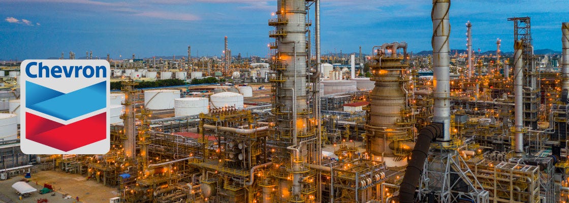 Chevron is my diamond in the energy coal mine.