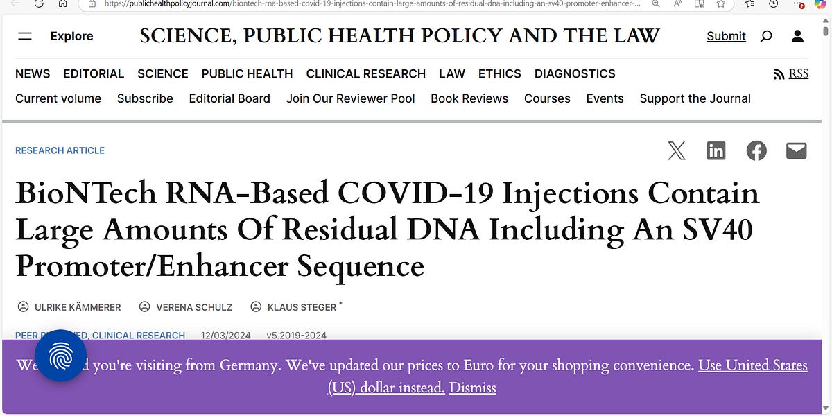 Newly published study on Pfizer mRNA-Based Injections show it Contains ...
