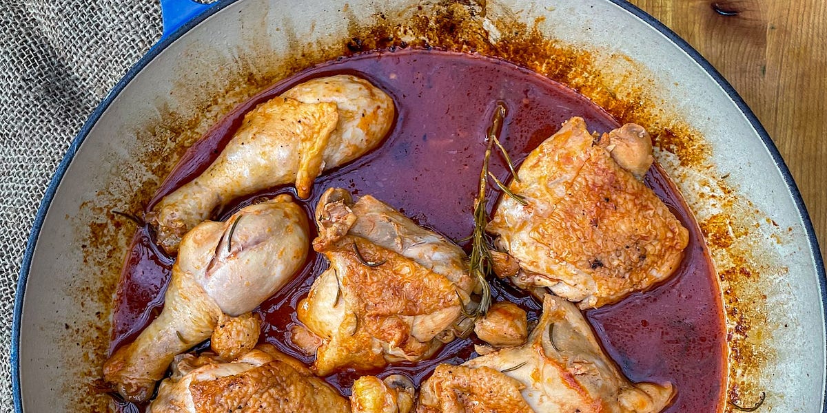 Pollo in Potacchi: A classic dish from our grandparent's Marche region ...
