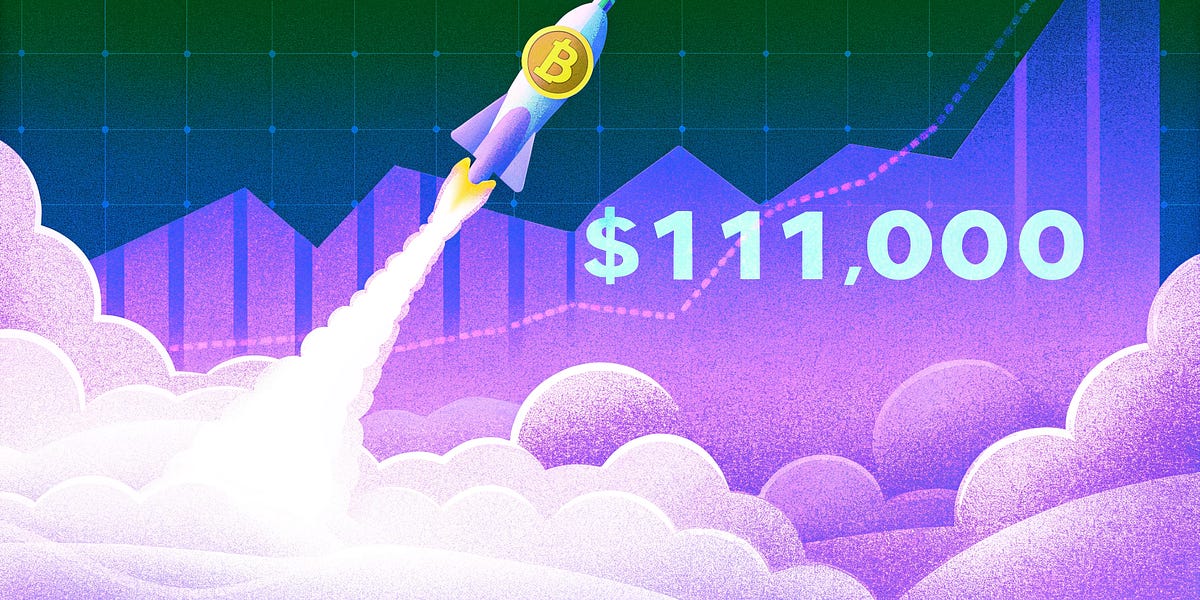 Bitcoin rompe récord: supera los USD $111,000
