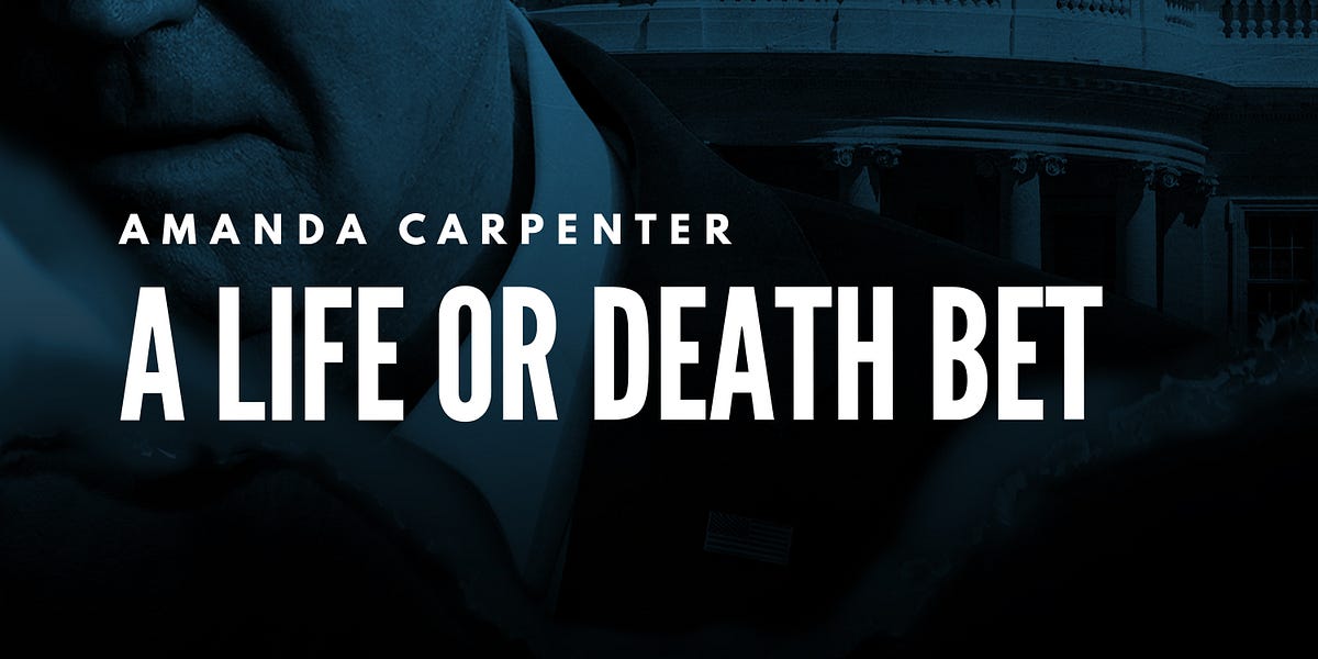 Amanda Carpenter: A Life or Death Bet