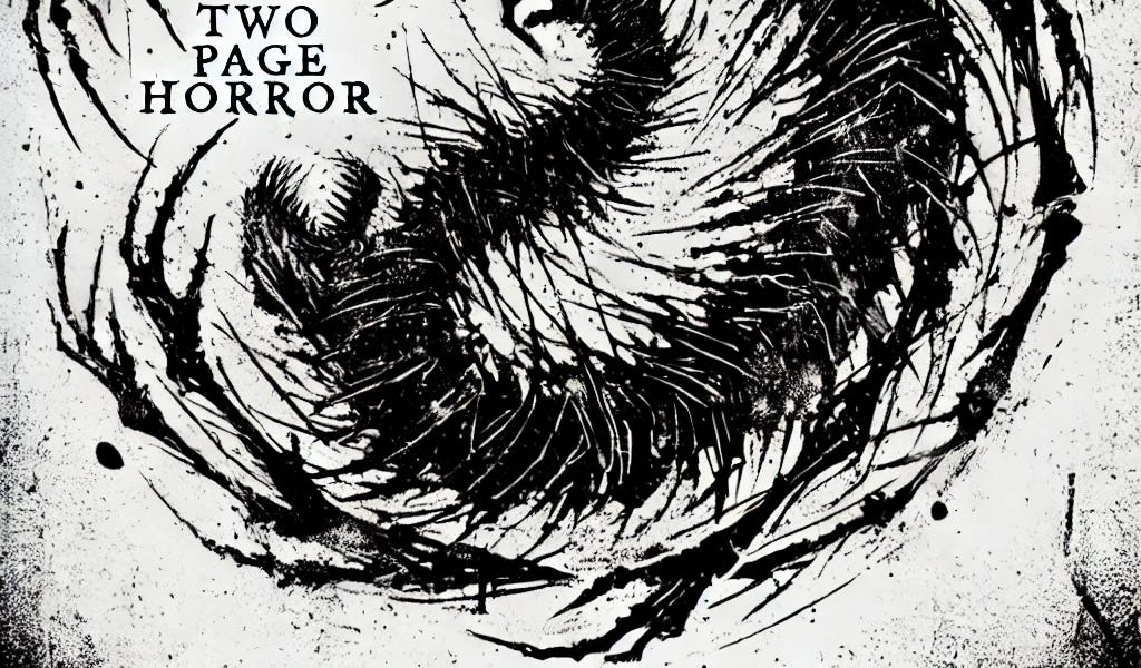 Two Page Horror #6 - by Damian Alexander