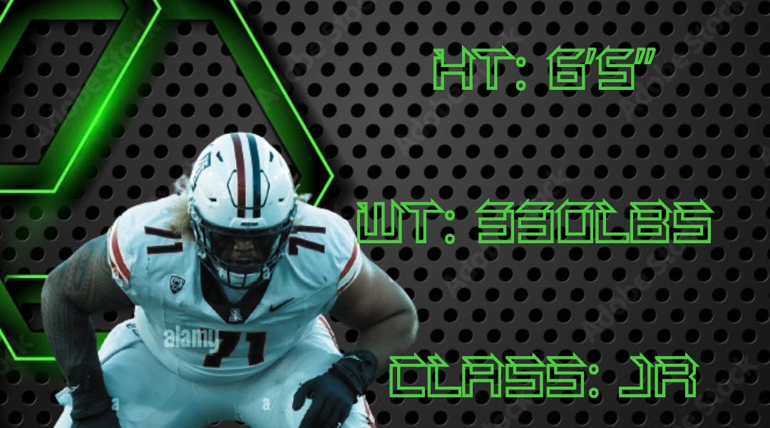 Jonah Savaiinaea Draft Profile - by Courtlandt Griffin