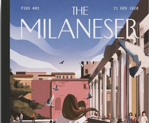 The Milaneser: Milano sulle copertine di una rivista che non c'è