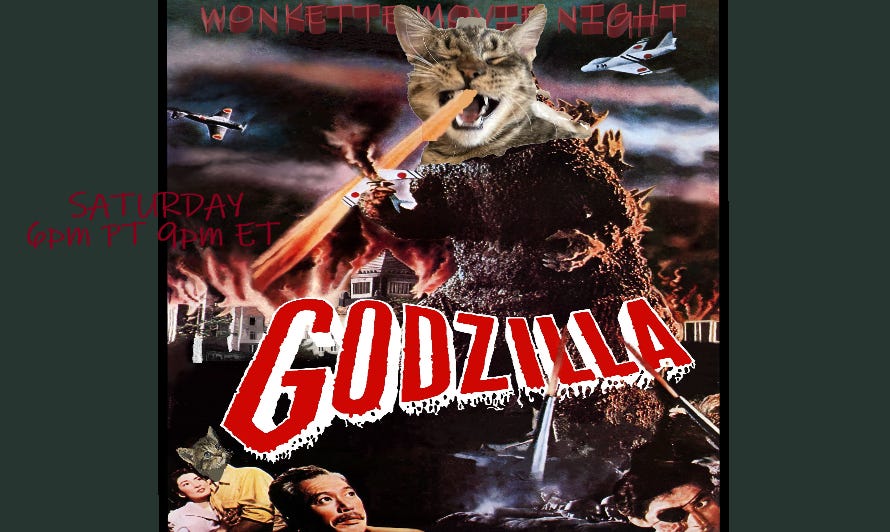 Wonkette Movie Night: Godzilla/Gojira 1954 - by ziggywiggy