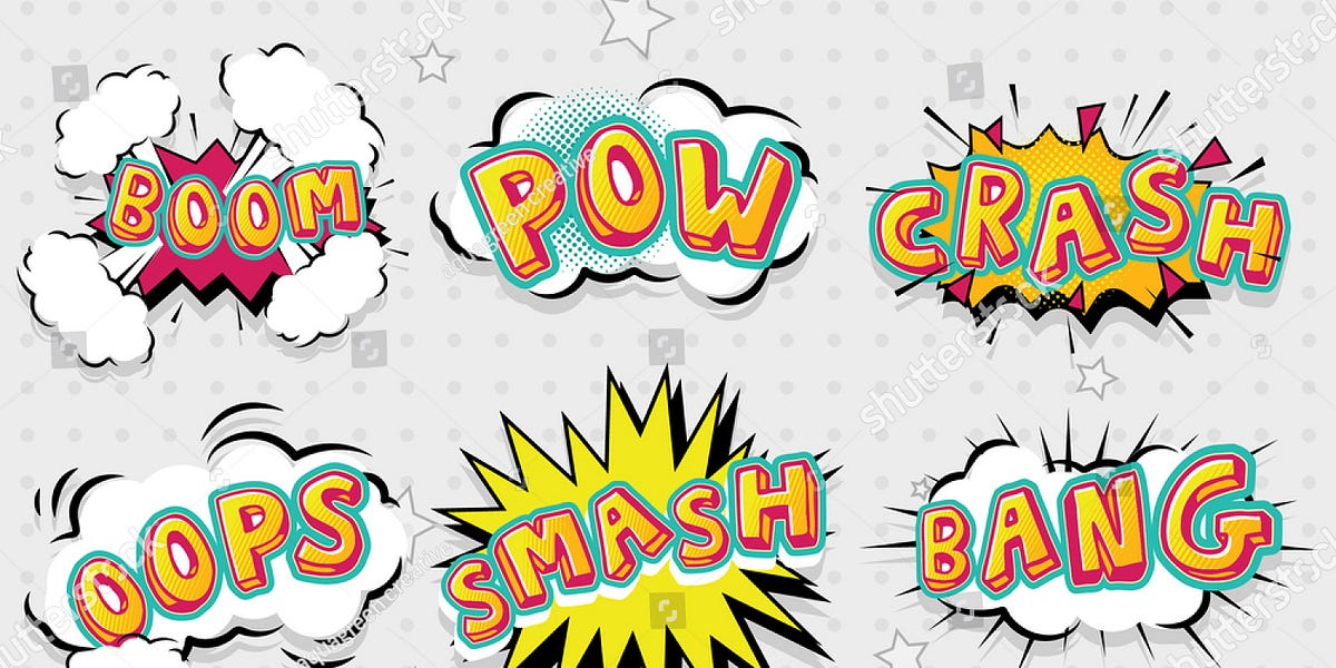 Comic Book Terms - by Patrick De La Vega Jr.
