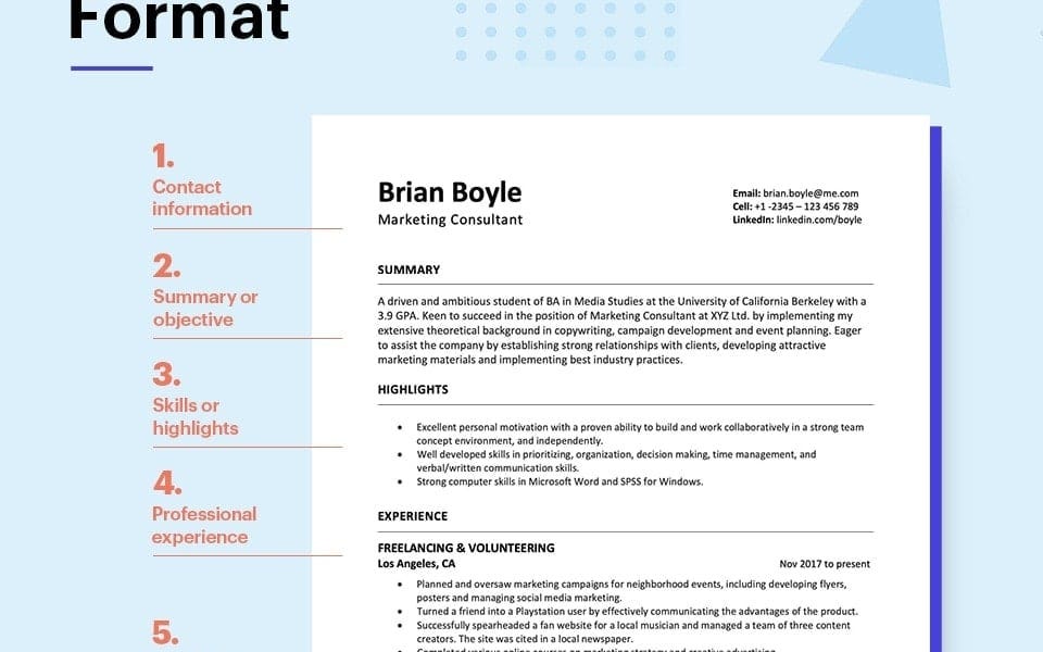 The Art (and Science) of Resume Writing - T Campbell's Grid