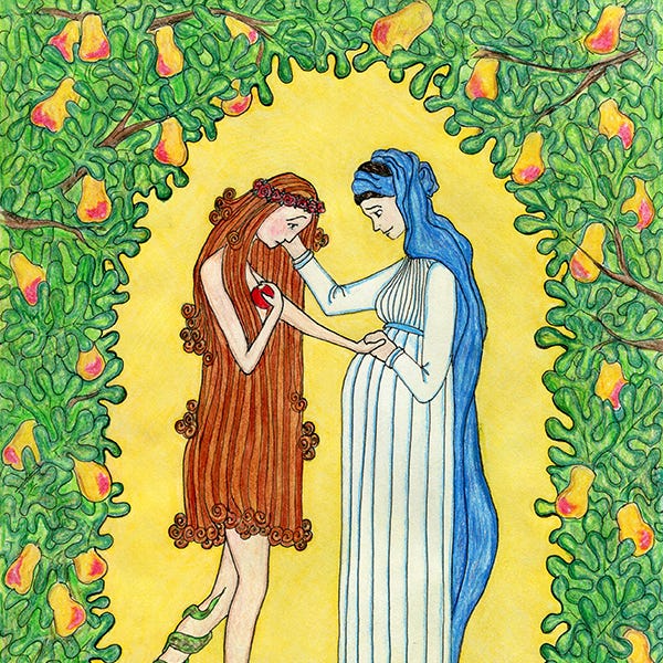 Mary, Full of Grace - by Jack Hoey III - Matter at Hand