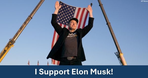 Support Elon Musk! - Act for America