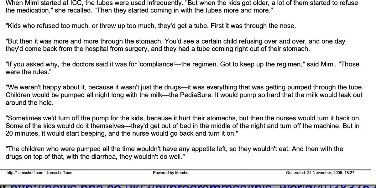 Comments - AIDS War History: Liam Scheff's Second ICC Article, "Inside ...