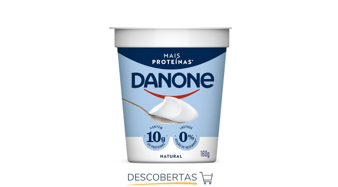 Mais proteína no Danone vale a pena?