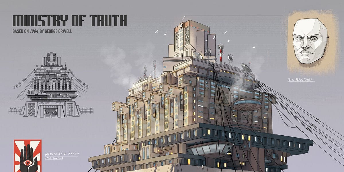 Absolute PROOF that Substack is controlled by the Ministry of Truth