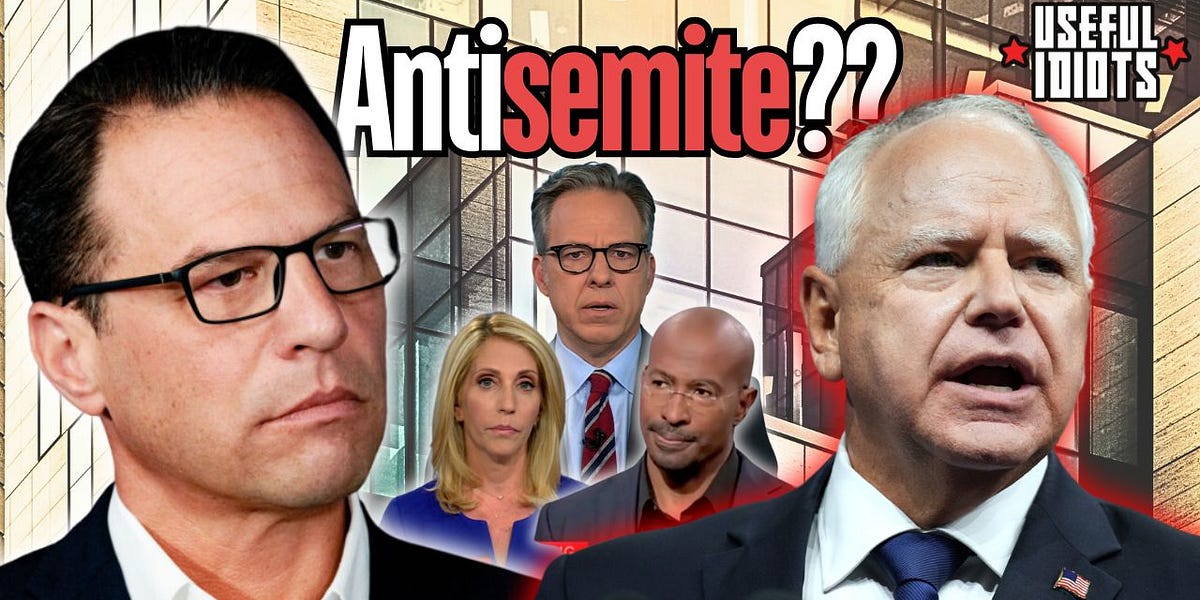 Comments Is Tim Walz Anti Semitic For Not Being Josh Shapiro