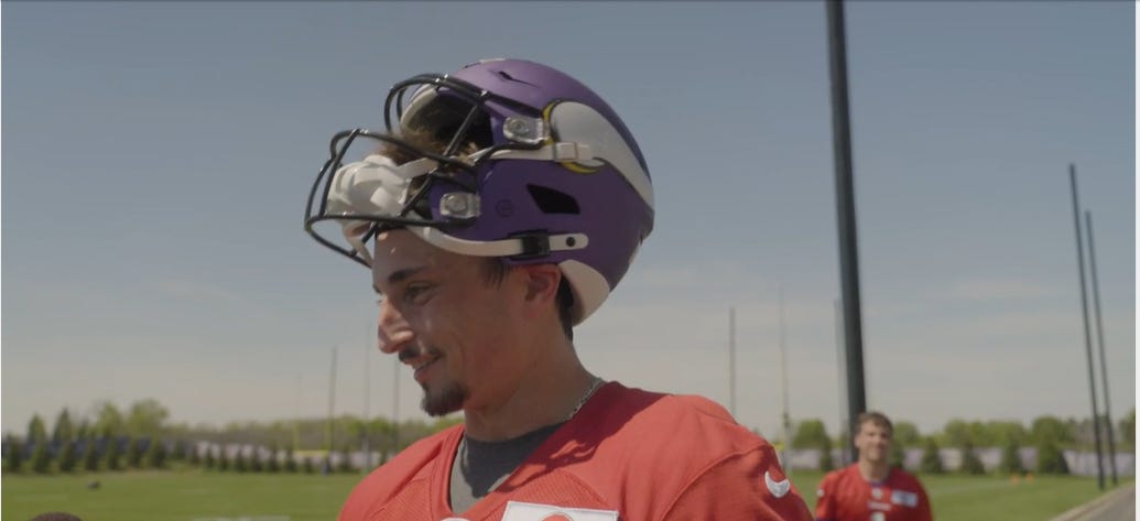 Former Gopher Max Brosmer makes strong impression at Vikings rookie camp