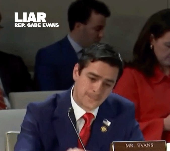 ACTION ALERT: Tell "Just Go With It" Gabe Evans to stop LYING for the ...