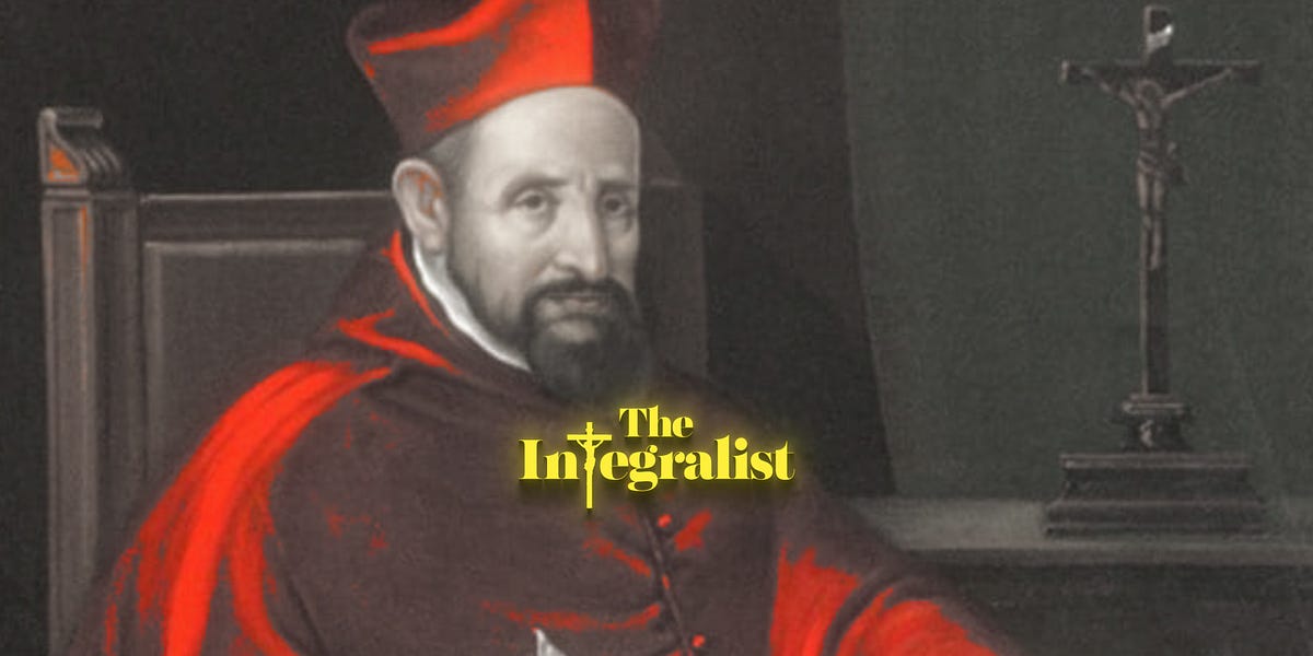 St. Robert Bellarmine: Integralist - by Damien de Pyle