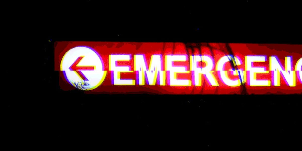 In the event of an emergency... - by Bailey Reutzel