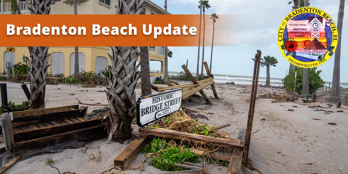 New Access Guidelines Announced for Bradenton Beach Following Storm