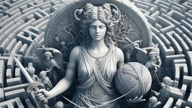 Ariadne's Thread - by Peter Daniel Miller