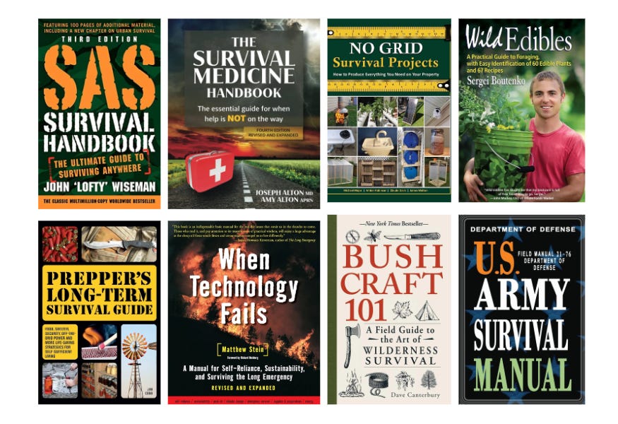 Building Your Survivalist Book Library: Essential Reference Books for a ...