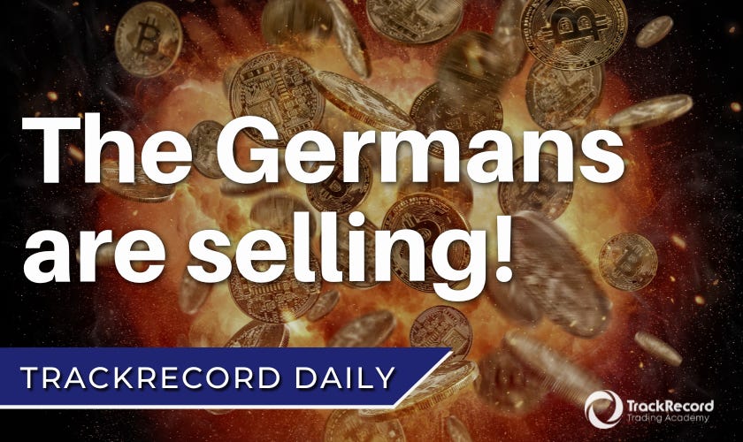 The Germans are selling! - by TrackRecord Trading