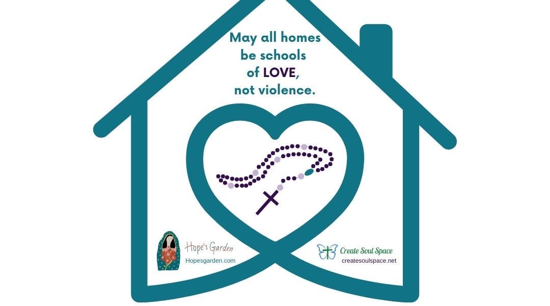 October Rosary Campaign for Peace in Homes