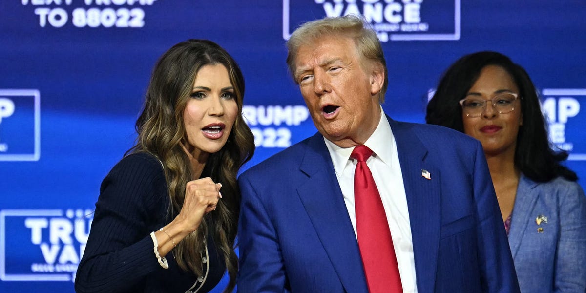 Approved Trump Nominee Kristi Noem - St. Gael’s Substack