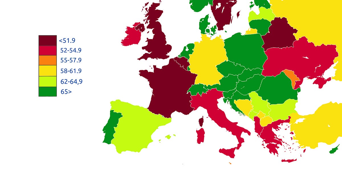 The 5 most unsafe countries in Europe right now