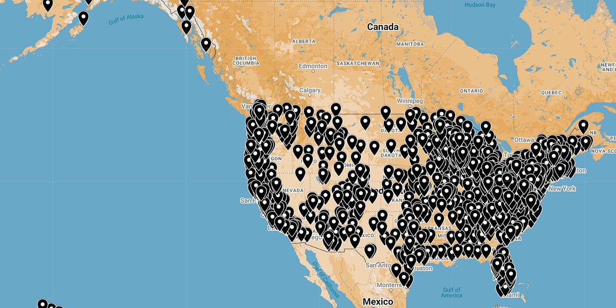 April 5 Protest: Guide & Map of 1268 Locations