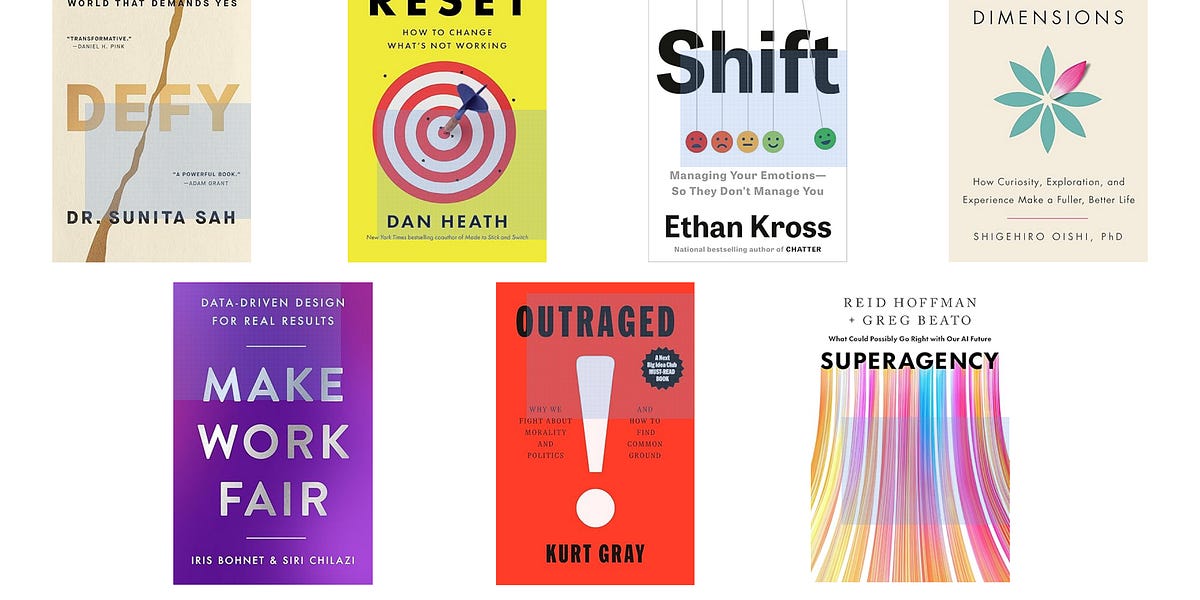 The 10 New Books to Feed Your Mind in 2025 - by Adam Grant