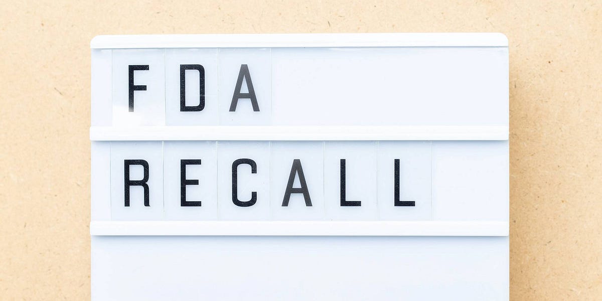 FDA recall roundup (1/26/25) - by Dr. Zachary Rubin