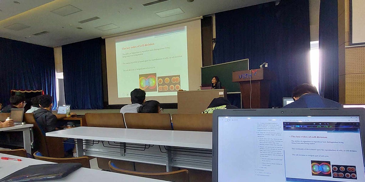 First Semester at University of Science and Technology of Hanoi (USTH)