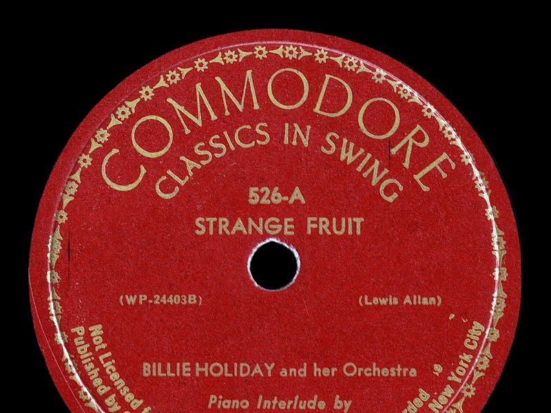 Strange Fruit - Billie Holiday (1939)