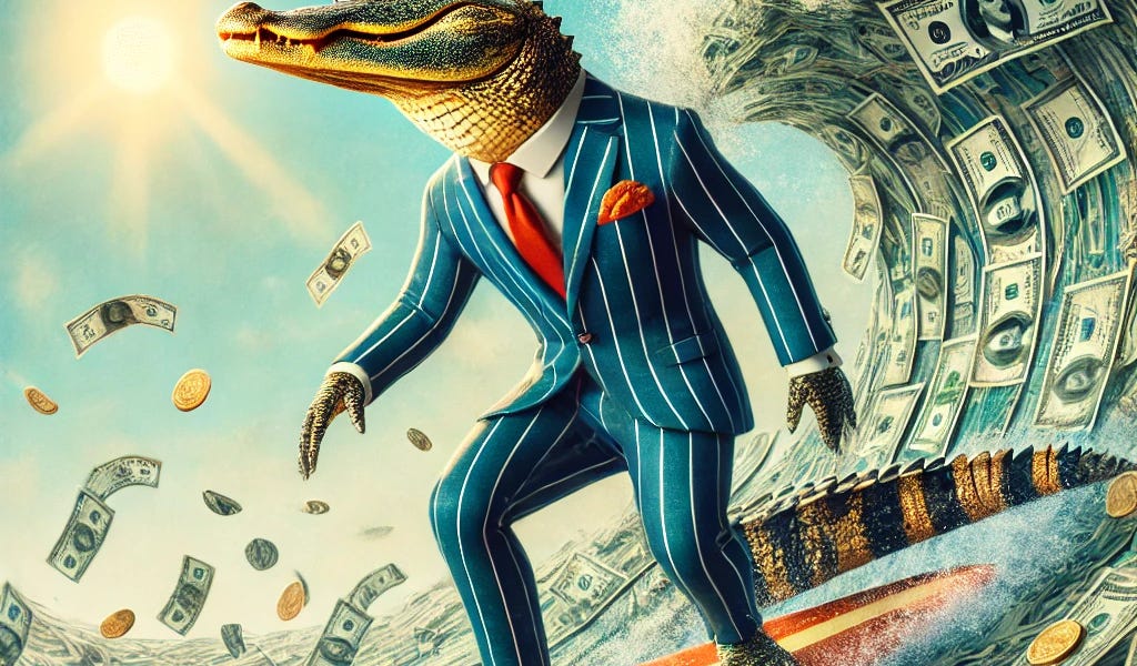 How a "Money Waterfall" Works... (And the Week Ahead)