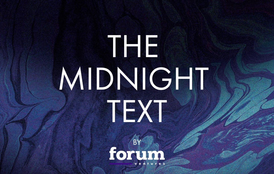 Focus on what matters - by Forum Ventures