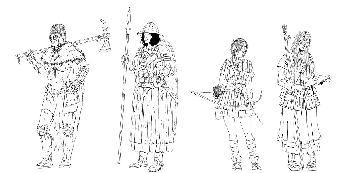 Dungeons & Delvers: From d20 To 2d10? - by David Guyll