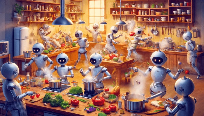 🤖👩🏽‍🍳 Cook Like A Bot: AI dinner parties (part 1)