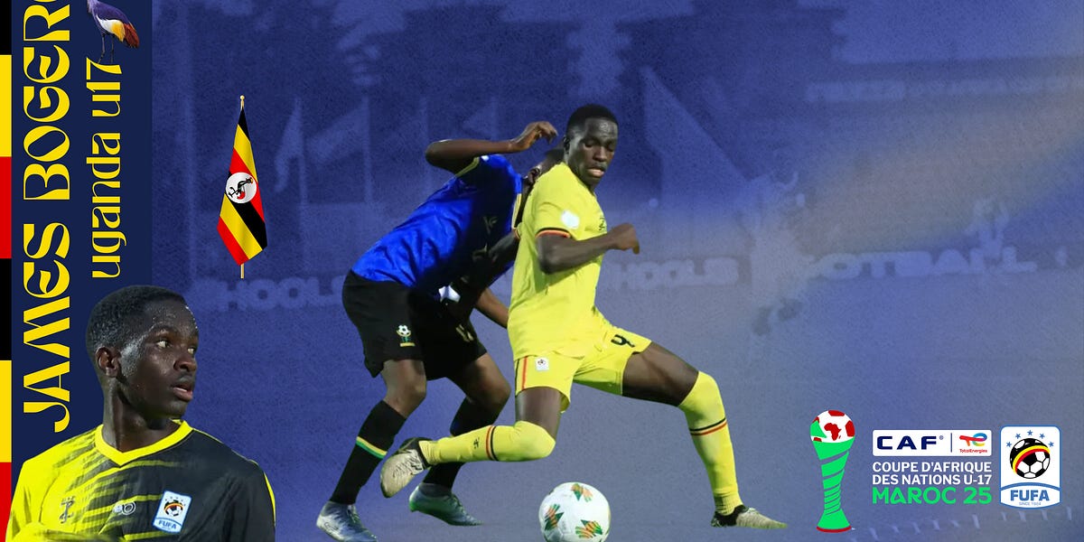 🇺🇬 James Bogere : Goalbound Crane - Sébastien’s Substack
